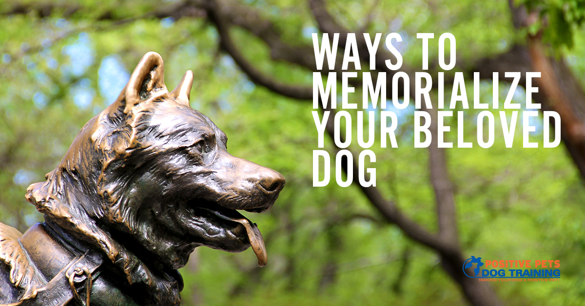 Ways to Memorialize Your Beloved Dog - Positive Pets Dog Training
